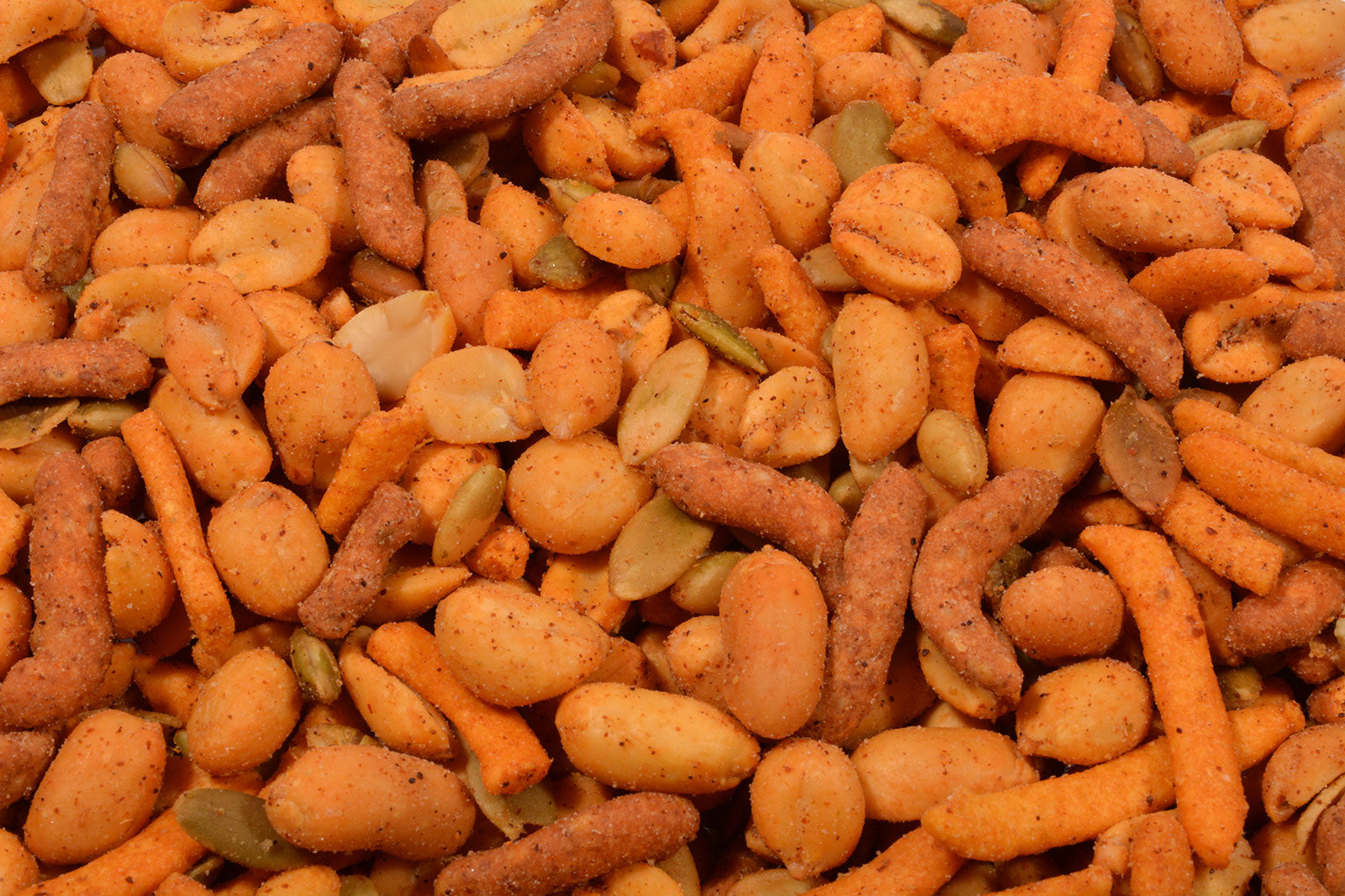 Cajun Mix (Roasted/Salted) - Hot-N-Spicy Peanuts, Pumpkin Seeds, Hot C ...